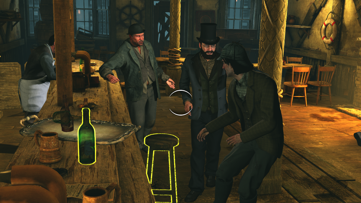 Screenshot of Sherlock Holmes: The Devil's Daughter (Windows, 2016) - MobyGames