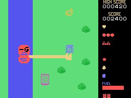 Screenshot of Munch Mobile (TI-99/4A, 1983) - MobyGames