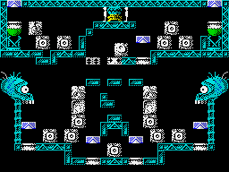 Screenshot of Quadrax (ZX Spectrum, 1994) - MobyGames