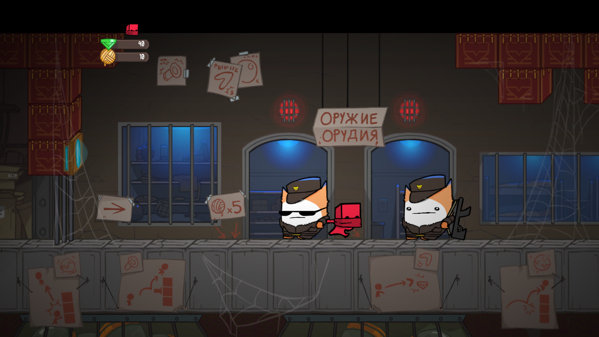 Battleblock Theater Cat
