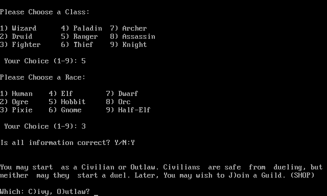 Screenshot of Land of Spur (Apple II, 1987) - MobyGames