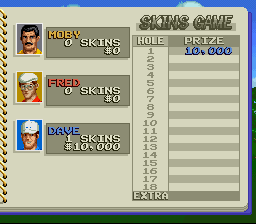 Screenshot of The Irem Skins Game (SNES, 1992) - MobyGames