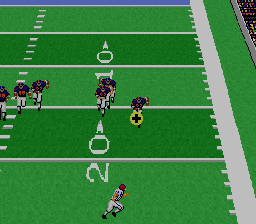 Screenshot of NFL Football (SNES, 1993) - MobyGames