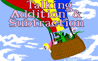 Talking Addition & Subtraction (1989) - MobyGames