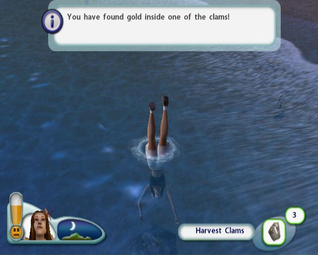 Screenshot of The Sims 2: Castaway (PlayStation 2, 2007) - MobyGames