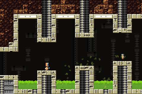 Screenshot of Biolab Disaster (Browser, 2010) - MobyGames