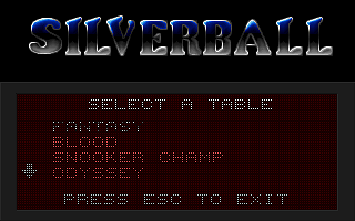 Screenshot of Silverball 2 Plus (DOS, 1994) - MobyGames