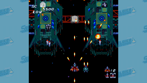 Screenshot of PC Engine Best Collection: Soldier Collection (PSP, 2008 ...