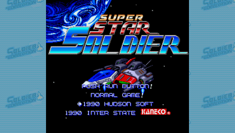 Screenshot of PC Engine Best Collection: Soldier Collection (PSP, 2008 ...