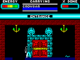 Screenshot of Skyscraper of Doom (ZX Spectrum, 2009) - MobyGames