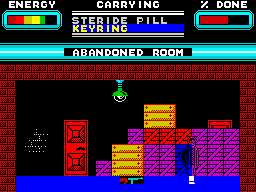 Screenshot of Skyscraper of Doom (ZX Spectrum, 2009) - MobyGames