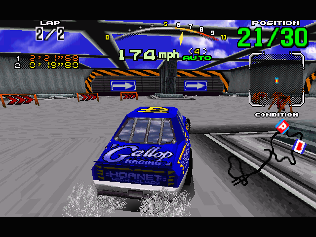 Screenshot of Daytona USA (Windows, 1994) - MobyGames
