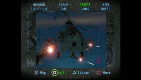 Screenshot of Soviet Strike (PSP, 1996) - MobyGames