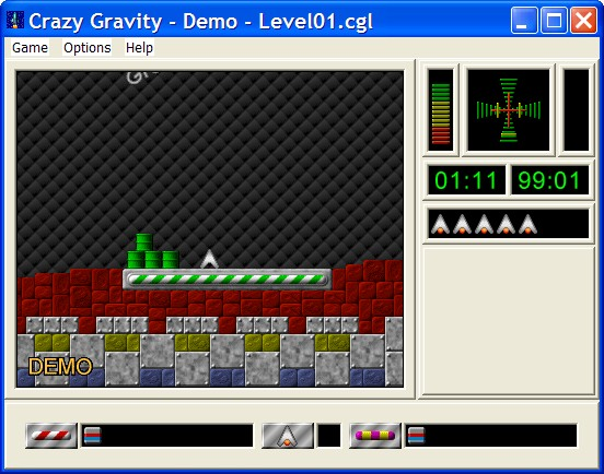 Screenshot of Crazy Gravity (Windows, 1996) - MobyGames