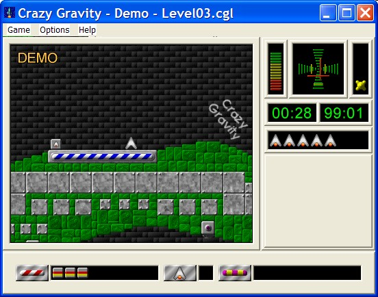 Screenshot of Crazy Gravity (Windows, 1996) - MobyGames