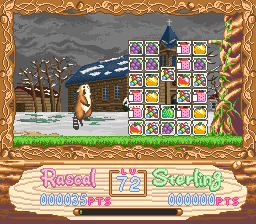Screenshot of Araiguma Rascal (SNES, 1994) - MobyGames