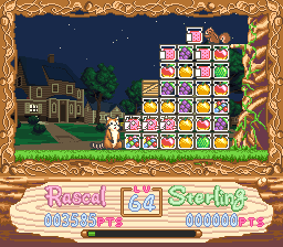 Screenshot of Araiguma Rascal (SNES, 1994) - MobyGames