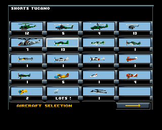 Screenshot of Jetstrike (Amiga CD32, 1994) - MobyGames