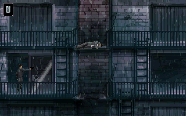 Screenshot of Gemini Rue (Windows, 2011) - MobyGames