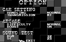 Screenshot of Final Lap 2000 (WonderSwan, 2000) - MobyGames