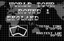Screenshot of Final Lap 2000 (WonderSwan, 2000) - MobyGames