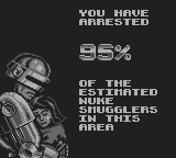 Screenshot of RoboCop 2 (Game Boy, 1991) - MobyGames