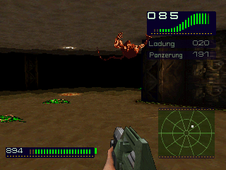 Screenshot of Alien Trilogy (SEGA Saturn, 1996) - MobyGames