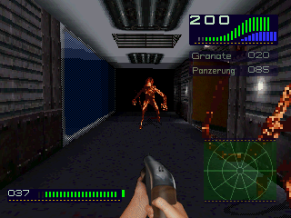 Screenshot of Alien Trilogy (SEGA Saturn, 1996) - MobyGames