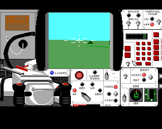 Screenshot of M1 Tank Platoon (Amiga, 1989) - MobyGames