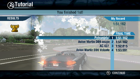 Screenshot of Test Drive Unlimited (PSP, 2006) - MobyGames
