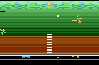Screenshot of Bee-Ball (Atari 2600, 2007) - MobyGames