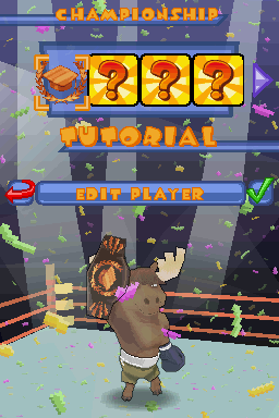 Screenshot of Animal Boxing (Nintendo DS, 2008) - MobyGames