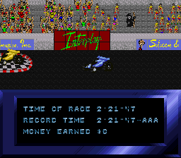 Screenshot of RPM Racing (SNES, 1991) - MobyGames