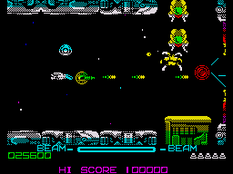 Screenshot of R-Type (ZX Spectrum, 1987) - MobyGames