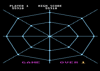 Screenshot of Web Master (Atari 8-bit, 1983) - MobyGames
