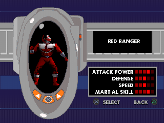 Screenshot of Saban's Power Rangers: Time Force (PlayStation, 2001 ...