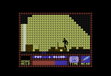 Screenshot of Saboteur (Commodore 64, 1986) - MobyGames