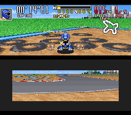 Screenshot of Saban's Power Rangers Zeo: Battle Racers (SNES, 1996 ...