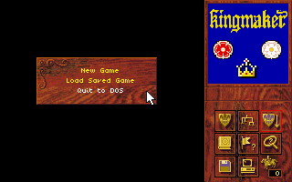 Screenshot of Kingmaker (DOS, 1993) - MobyGames