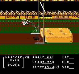 Screenshot of Decathlon (NES, 1992) - MobyGames