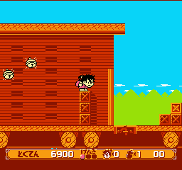 Screenshot of Kaiketsu Yanchamaru 2: Karakuri Land (NES, 1991) - MobyGames