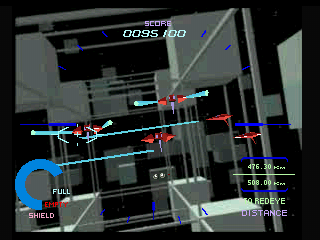 Screenshot of Starblade (PlayStation, 1991) - MobyGames