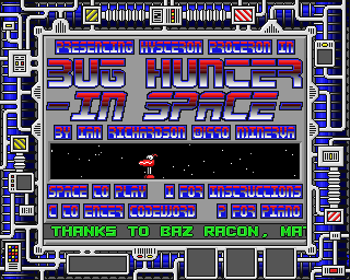 Bug Hunter in Space (1990) - MobyGames