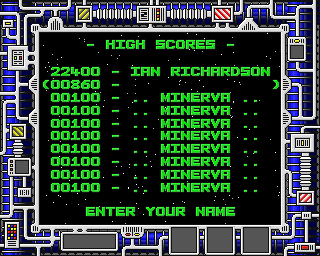 Screenshot of Bug Hunter in Space (Acorn 32-bit, 1990) - MobyGames