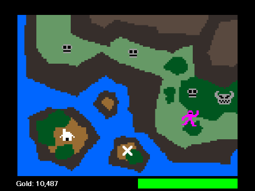 Screenshot of Ginormo Sword (Browser, 2008) - MobyGames