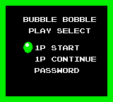 Screenshot of Bubble Bobble (Game Gear, 1986) - MobyGames