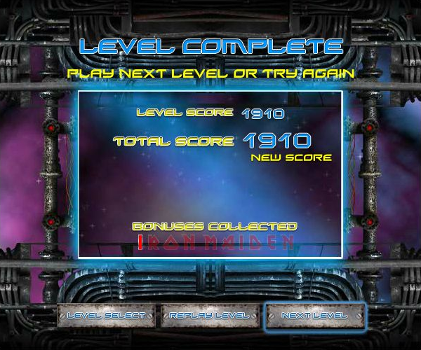 Screenshot of Iron Maiden: The Final Frontier (Browser, 2010) - MobyGames