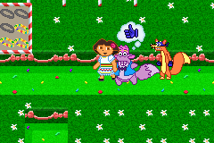 Screenshot of Dora the Explorer: Dora's World Adventure (Game Boy ...