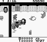 Screenshot of Ghostbusters II (Game Boy, 1990) - MobyGames
