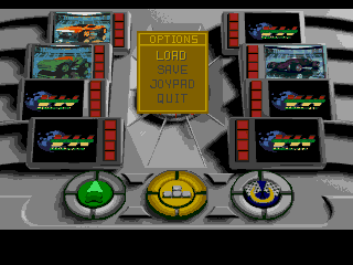 Screenshot of MegaRace (SEGA CD, 1994) - MobyGames